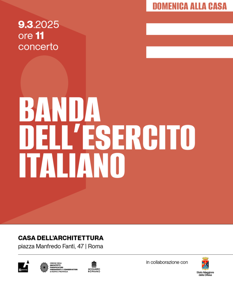 DOMENICA ALLA CASA – Banda Musicale dell’Esercito Italiano – OAR ...